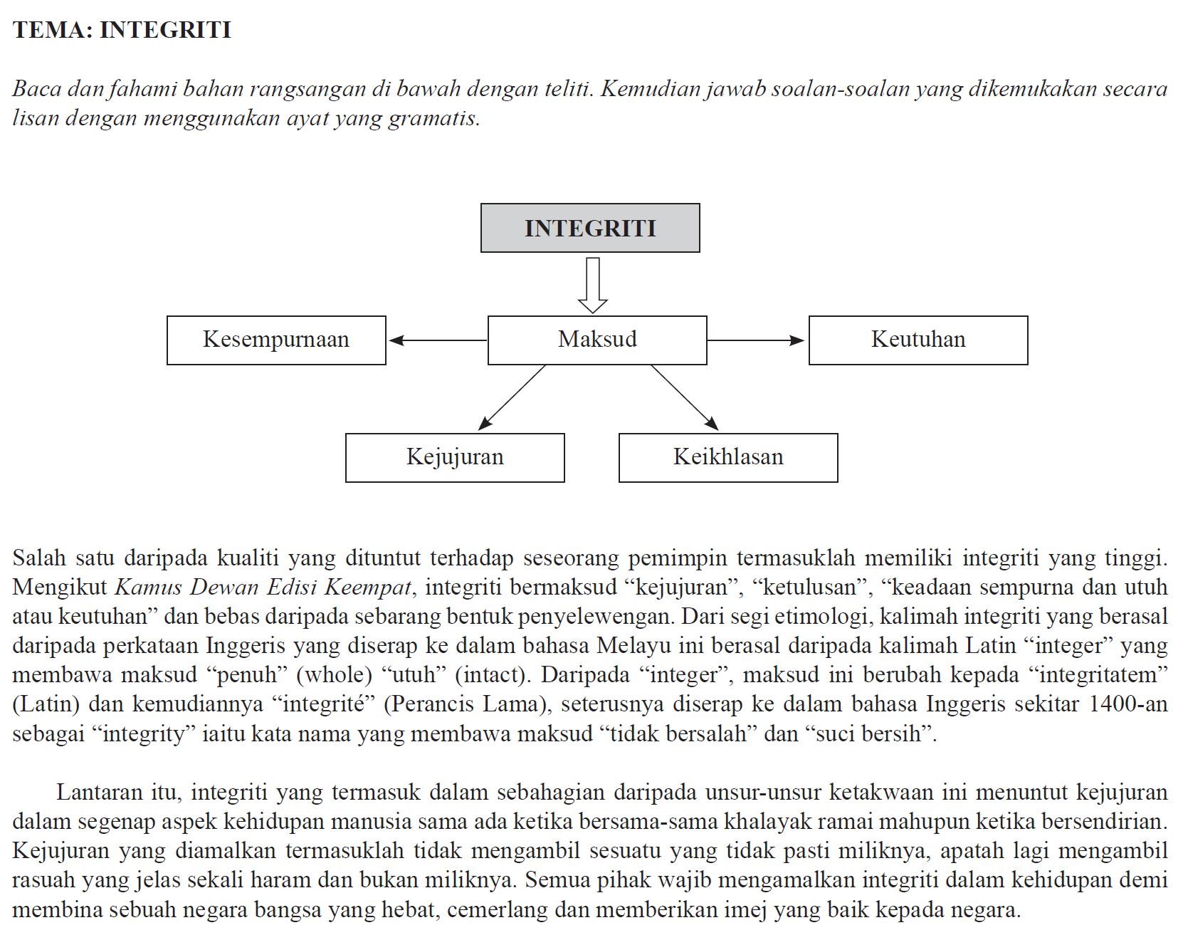 Ujian Bertutur Bahasa Melayu SPM: Soalan + Jawapan (41) _ - Bumi Gemilang