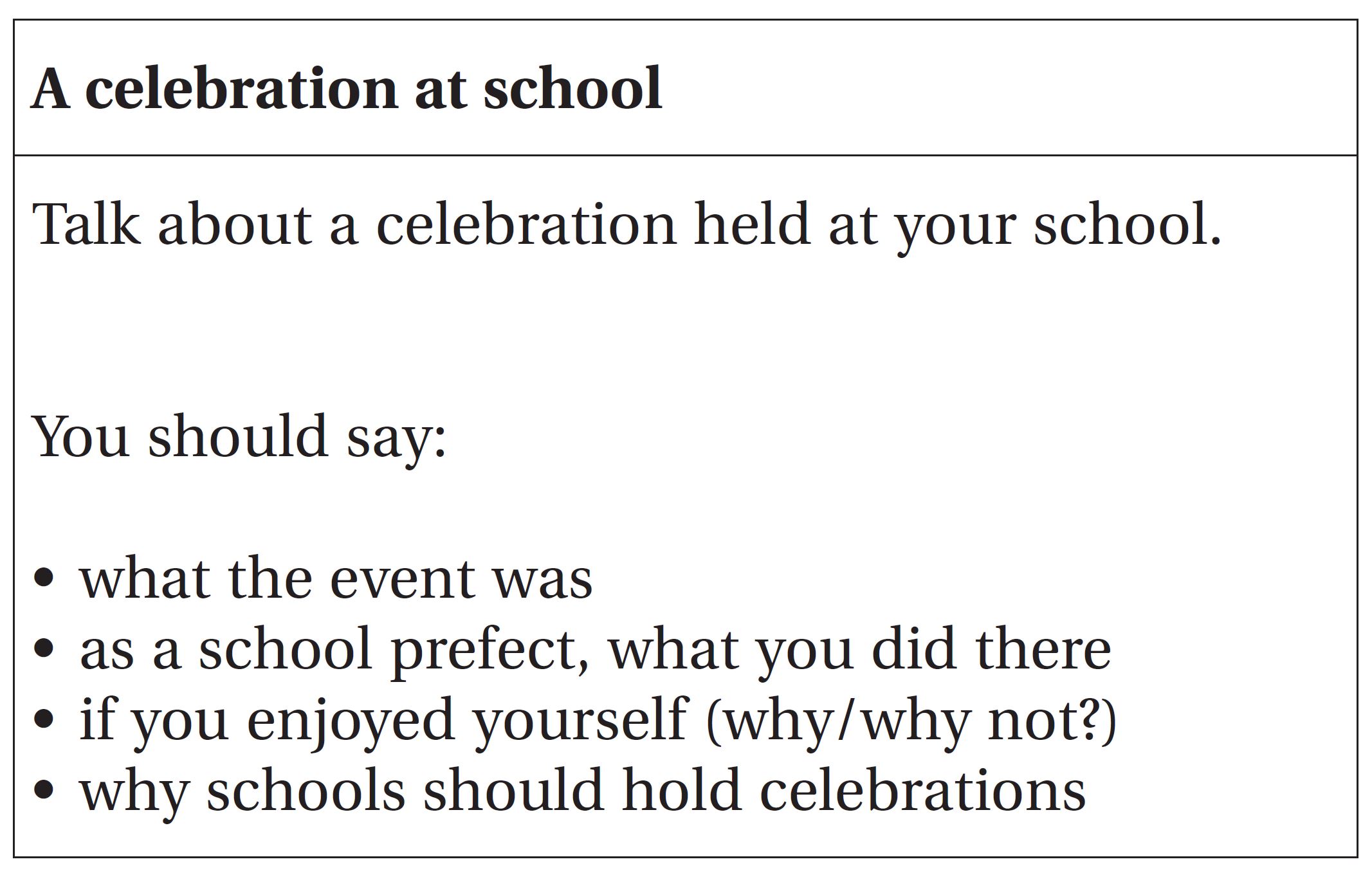 SPM English Speaking Test: Question + Suggested Answer (31) - Bumi Gemilang